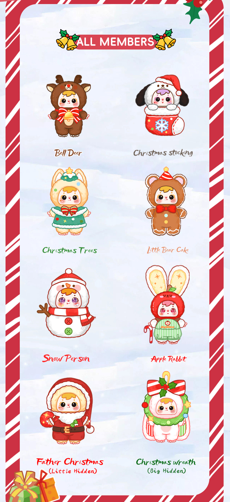 Samuel Happy Christmas Night Blind Box（MR1088） - 三小毛盲盒