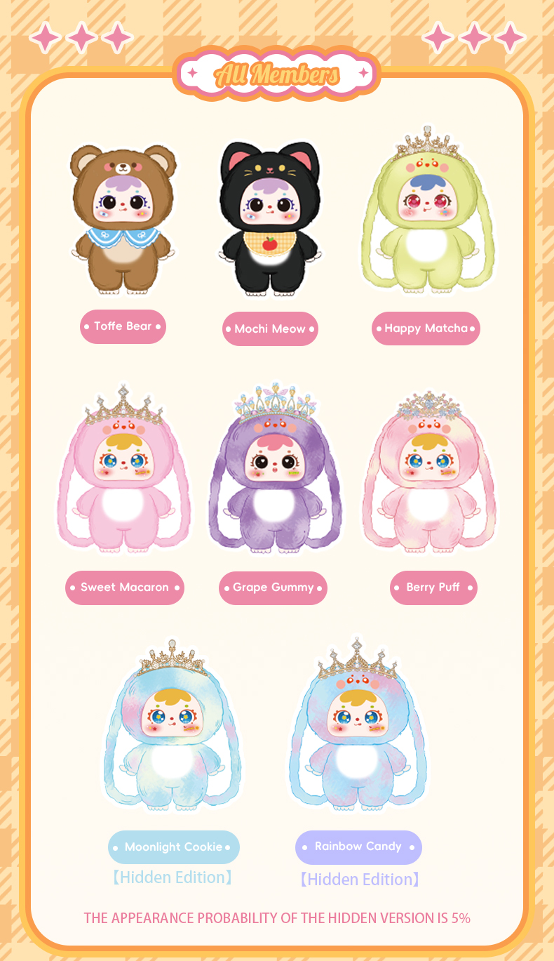 samuel sweet fullscore blind box-400%（MR1079） - 三小毛盲盒