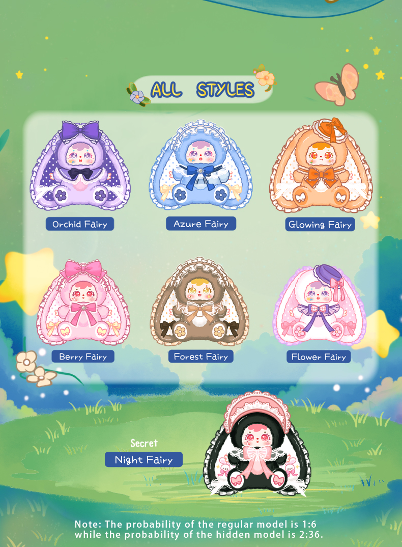 Samuel Blind Box Rabbit and Fairy Ⅱ-680%（MR1102） - 三小毛盲盒